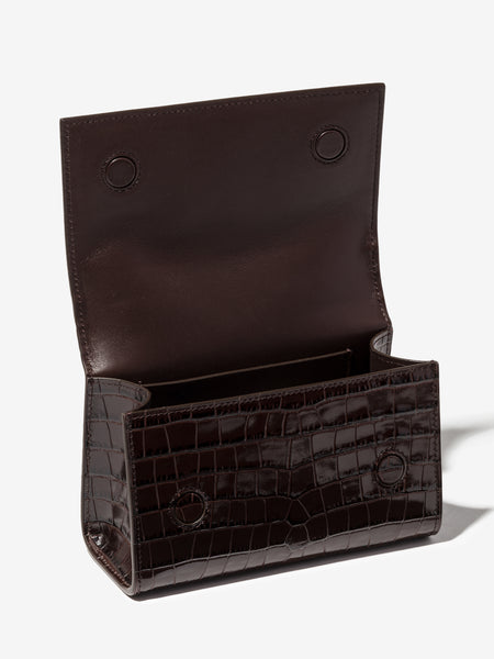 Munchkin in Embossed Croc Chocolate – RSVP Paris