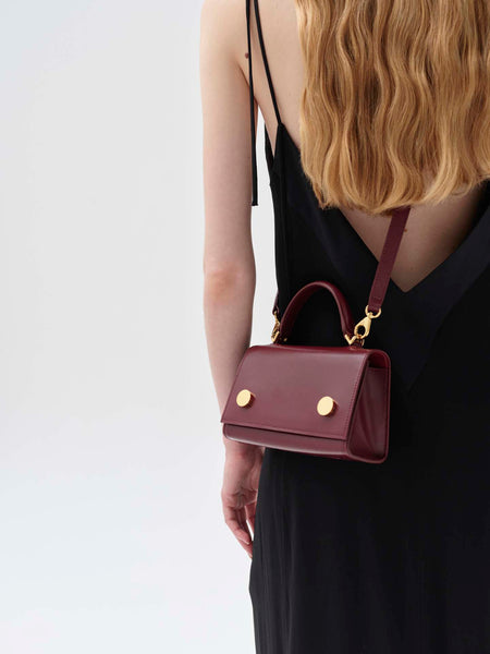 RSVP | Bag - Munchkin - Smooth Burgundy – RSVP Paris