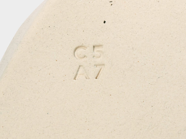 Bumpy jar with pencilled grid, M – RSVP Paris